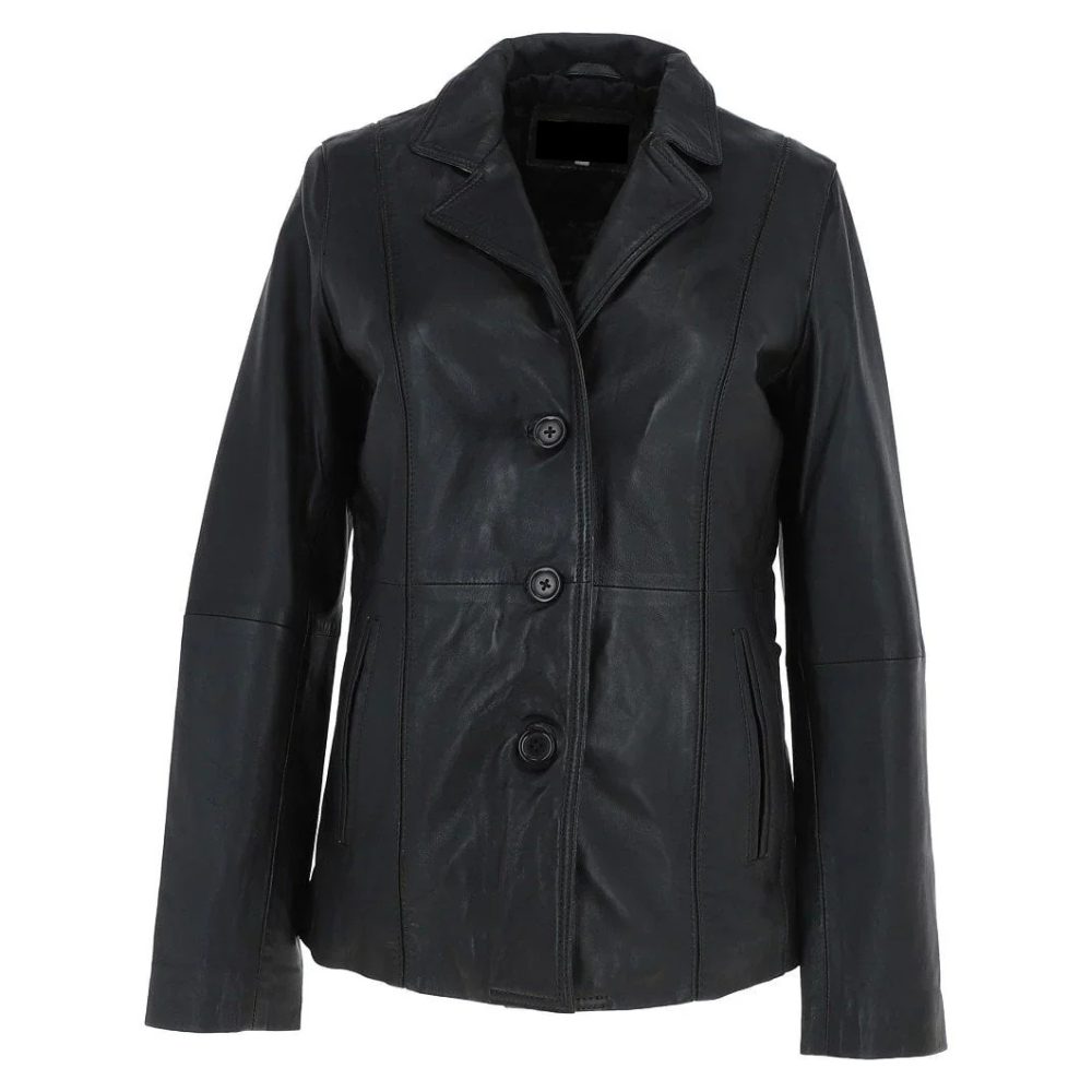 Black Visionary Blazer | Pious Leather