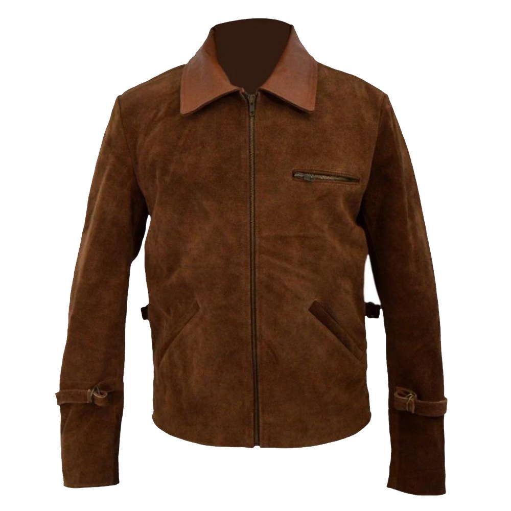 Brown Allied Suede Jacket | Timeless Suede Style - Pious Leather