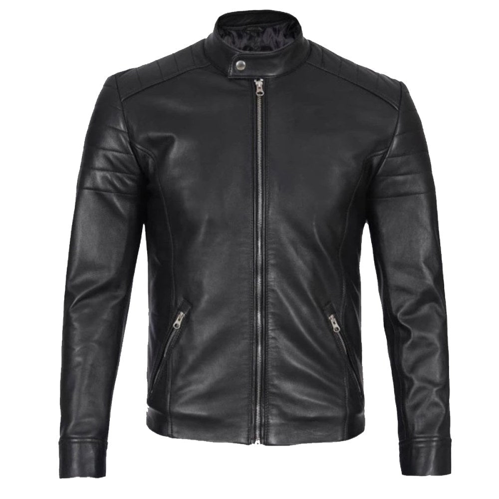 Dark Crusader Biker Jacket | Bold Motorcycle Style - Pious Leather